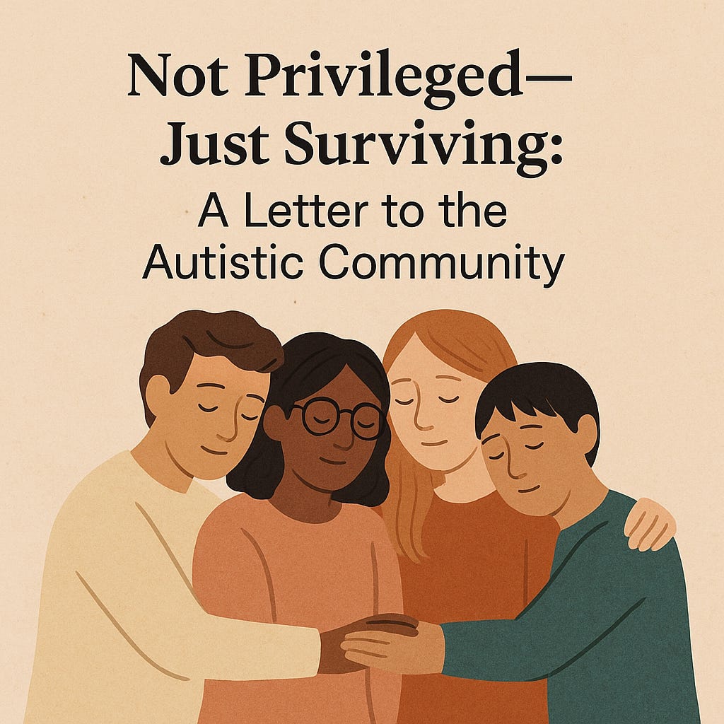 Just Surviving: A Letter to the Autistic Community | by Ophelia Truitt | Medium