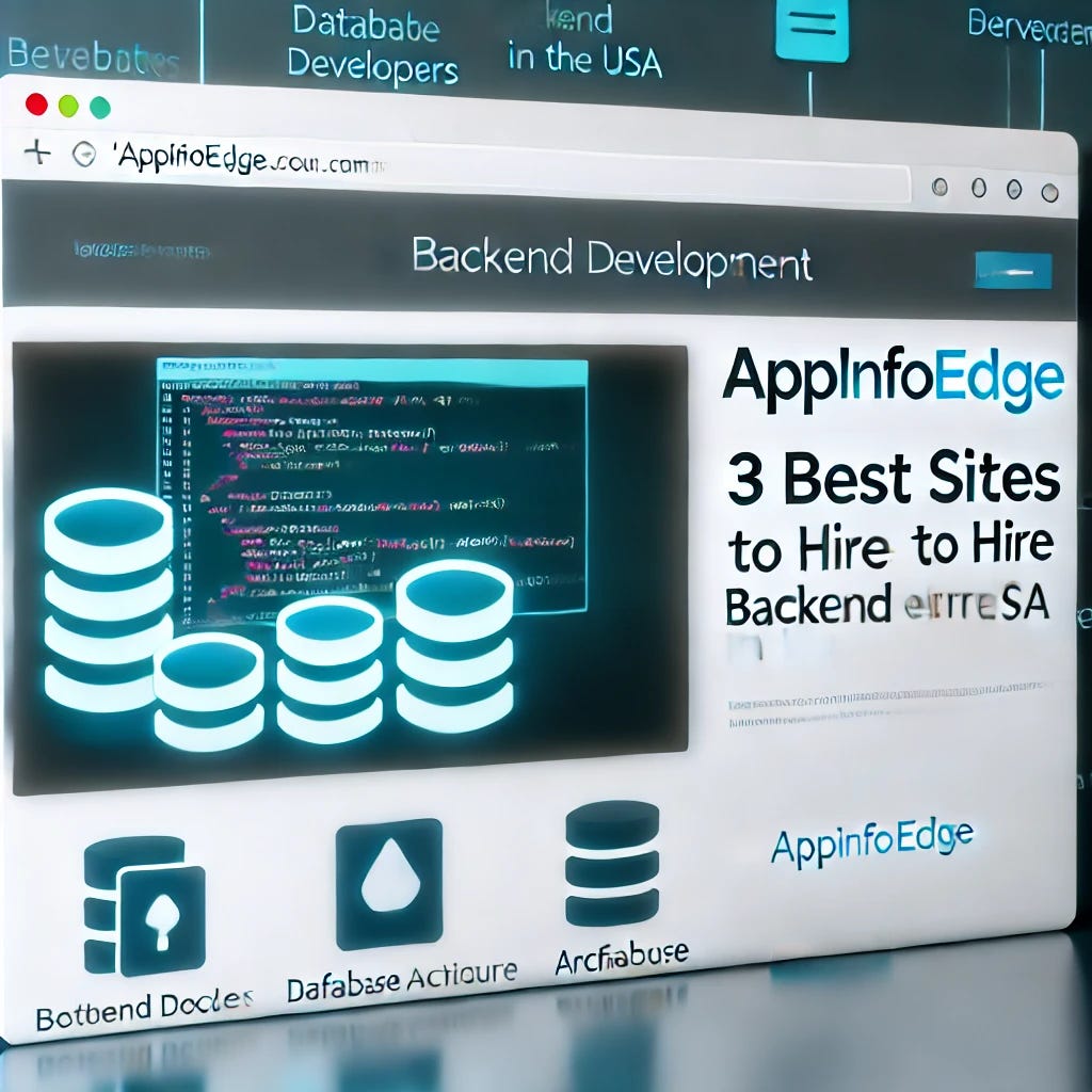 3 Best Sites to Hire Backend Developers in the USA | by Appinfoedgeca ...