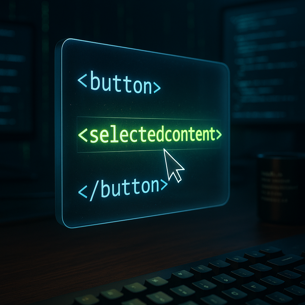 How The NEW HTML Element Changes Selects Forever | by Arnold Gunter ...