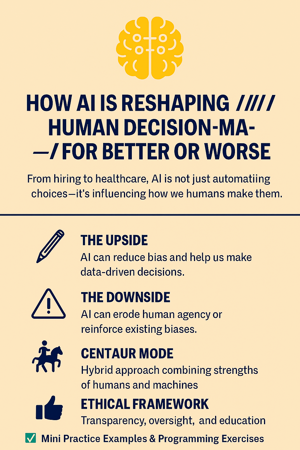 🧠 How AI Is Reshaping Human Decision-Making For Better or Worse | by Md ...