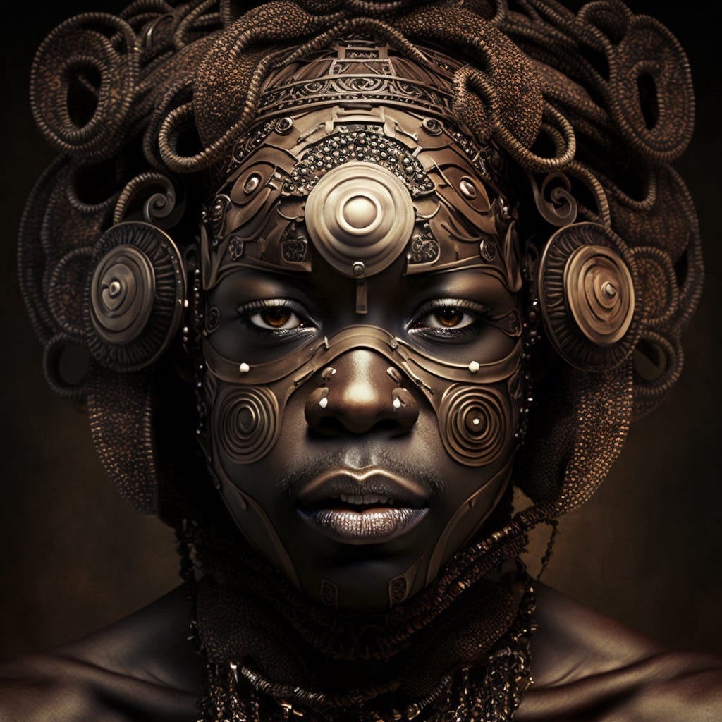 African God - A Free High-Quality Midjourney Prompt | Medium