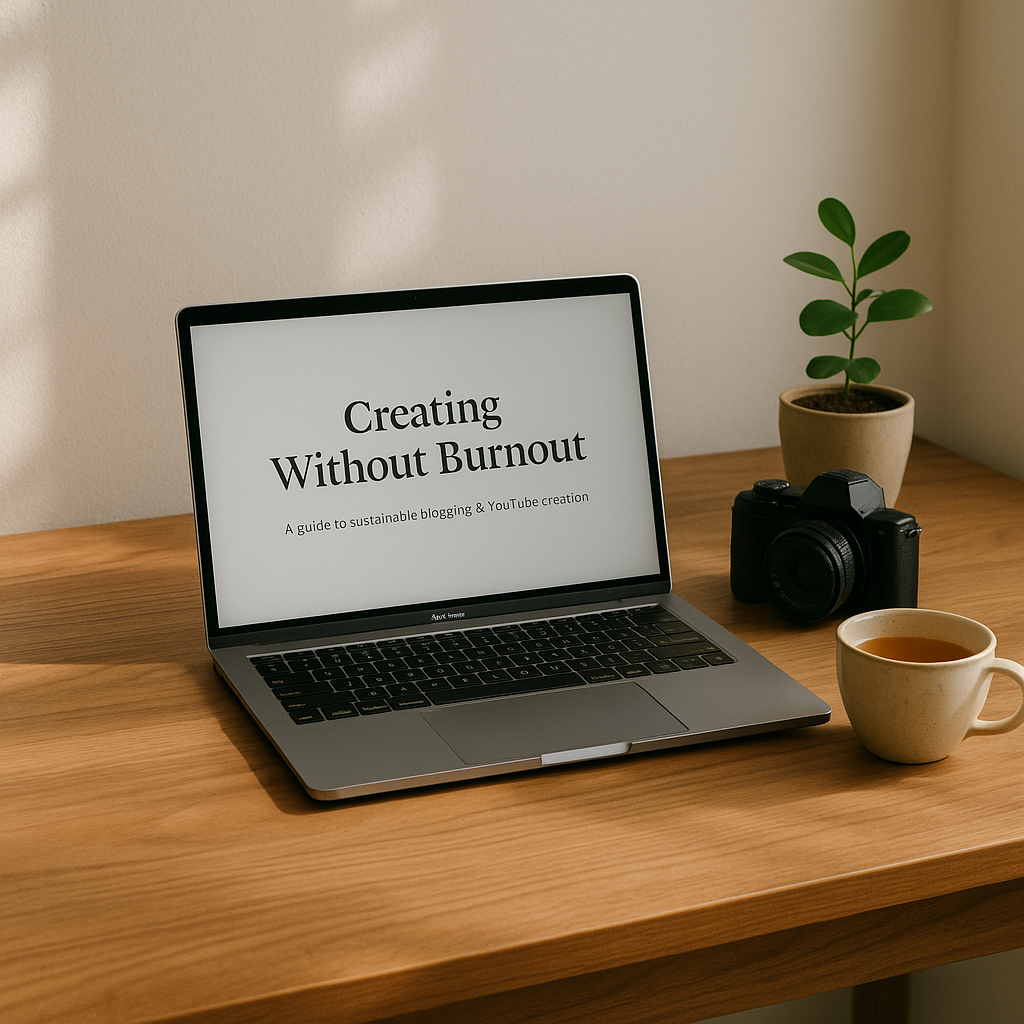 How to Start a Successful Blog or YouTube Channel Without Burnout | by ...