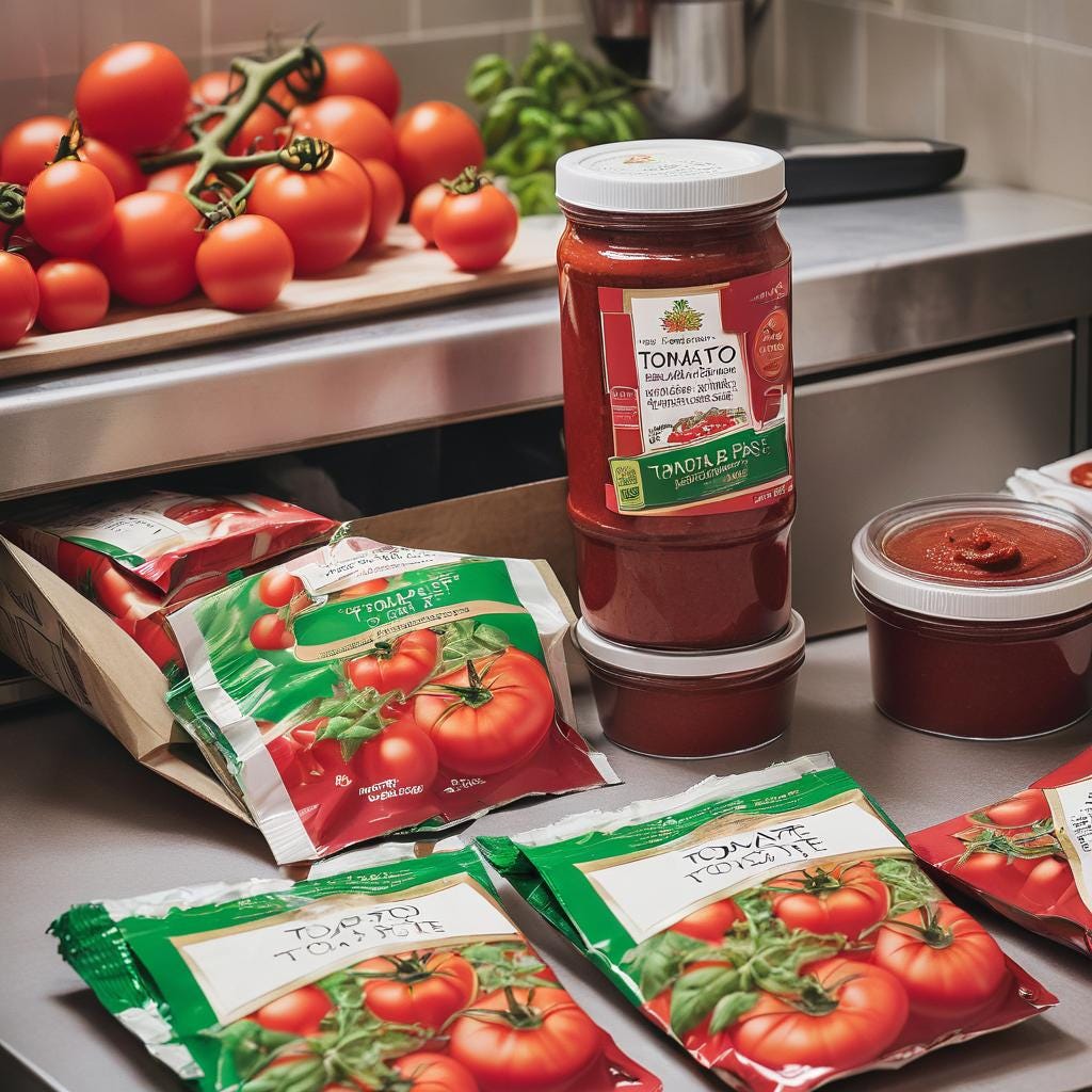 Supplier (Factory) of aseptic tomato paste in Iran | by Rowyal Trading ...