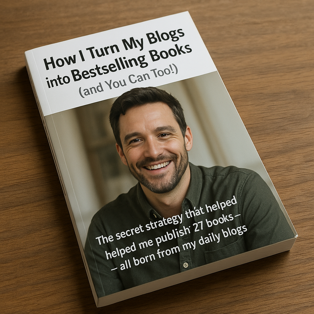 How I Turn My Blogs into Books -You Can Too! | by Author Peter, MBA ,LL ...