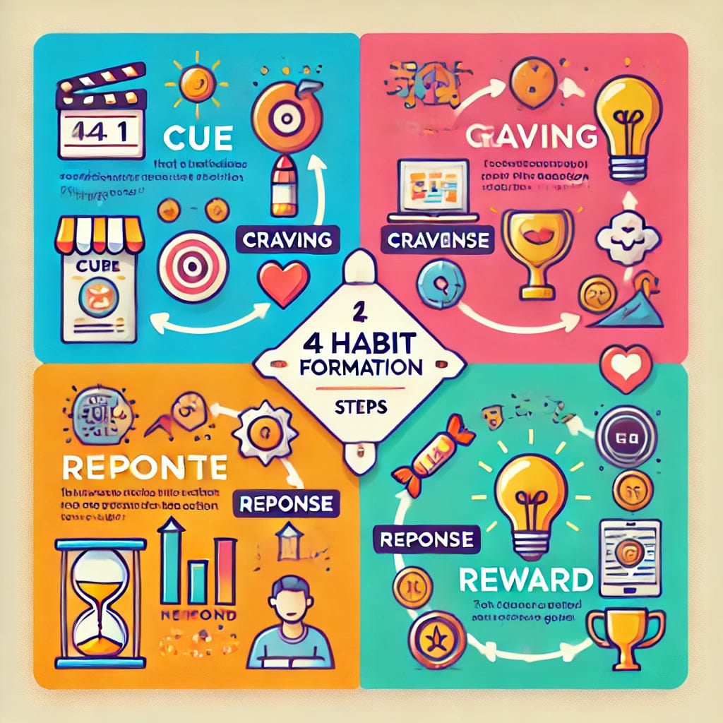 How Habits are formed in just 4 Simple Steps | by SULTAN GHANI ...