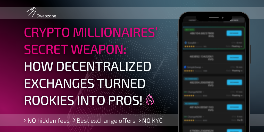 Crypto Millionaires’ Secret Weapon: How Decentralized Exchanges Turned Rookies into Pros! | by ...