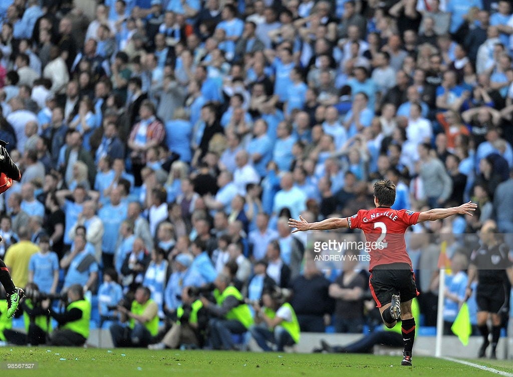Gary Neville. Gary Neville is a red, is a red, is a… | by R. Ridho ...