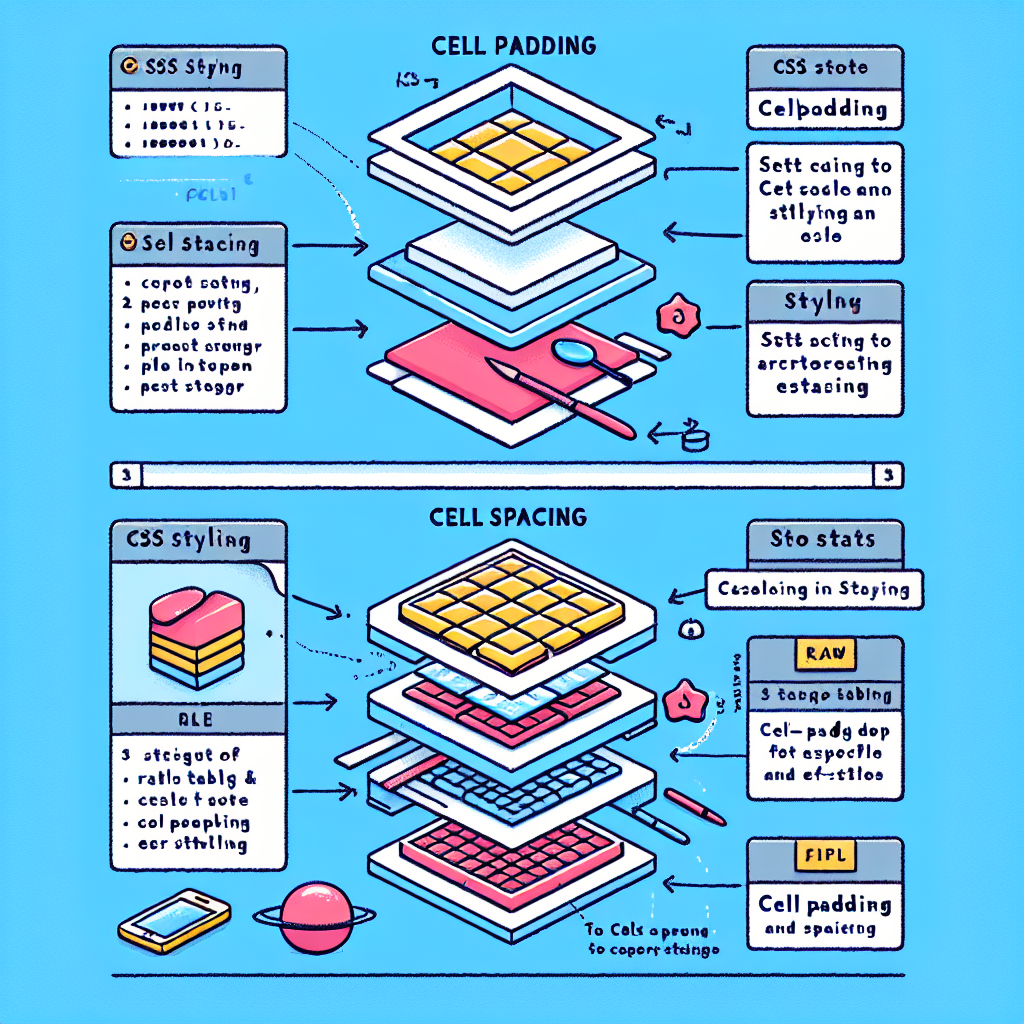 Cellpadding And Cellspacing In Html Tables Can Be Set With Css By Denis Bélanger 💎⚡ Medium