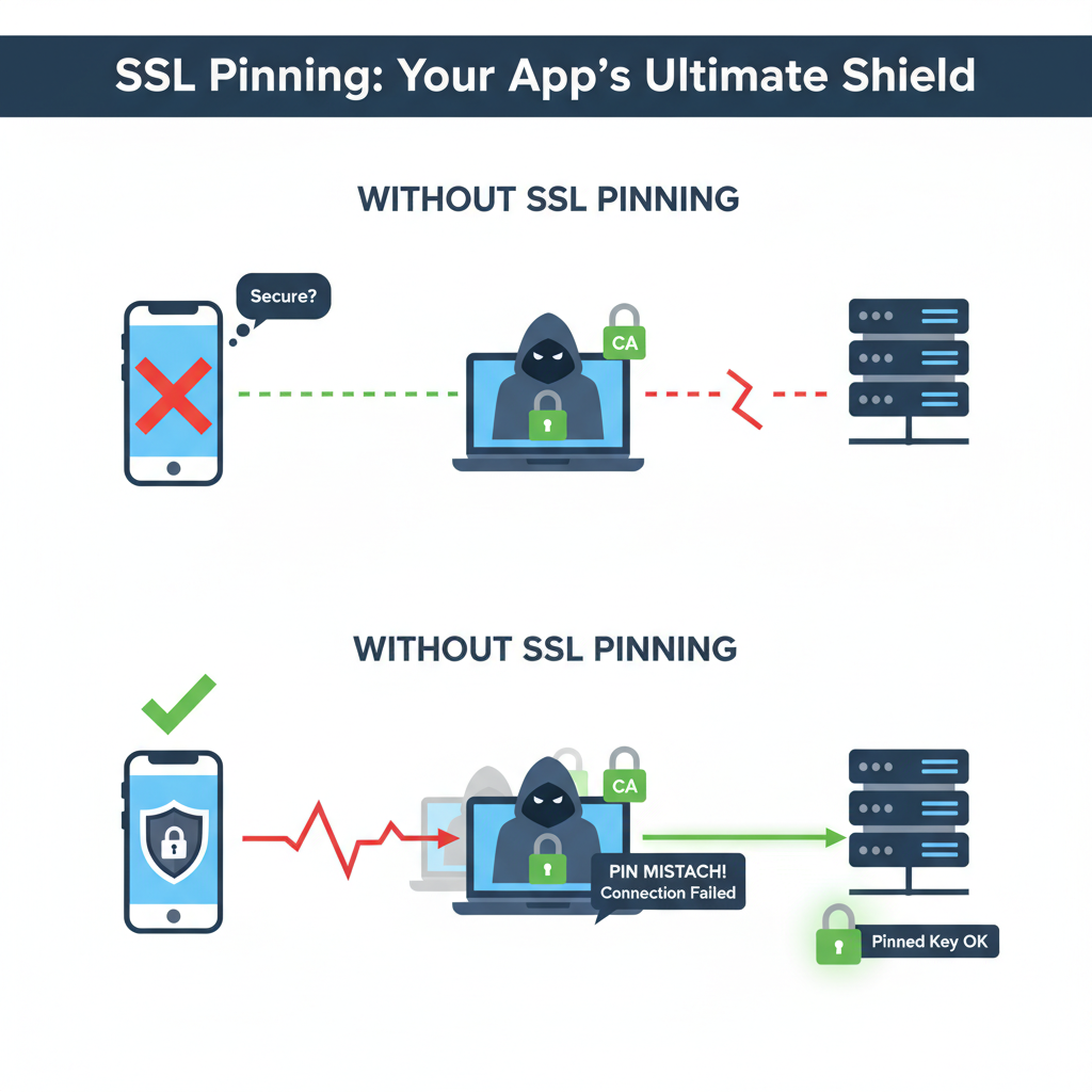 🔒 SSL Pinning: Your App’s Ultimate Shield Against Man-in-the-Middle ...
