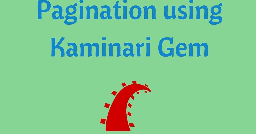 Pagination in Rails App with Kaminari | by Abhishek Tanwar | Medium