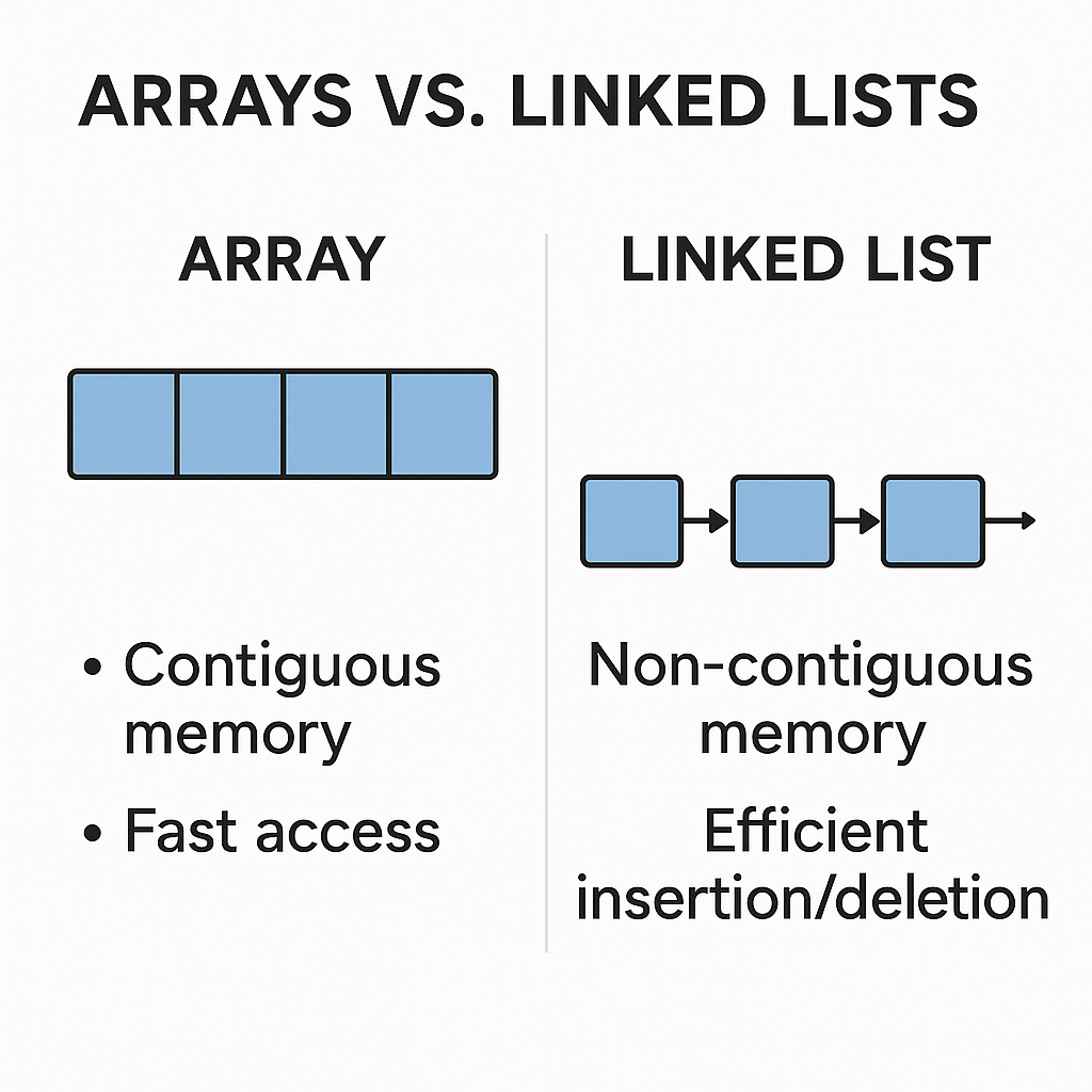 Arrays vs. Linked Lists: Understanding the Key Differences | by Josivan Ribeiro da Silva | Dec ...