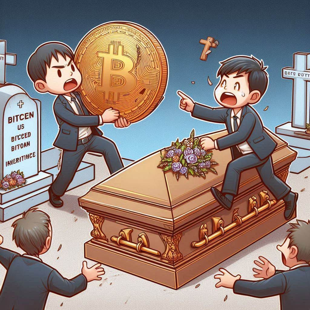 You Have Died. Do you know what is going to happen to your Bitcoin ...