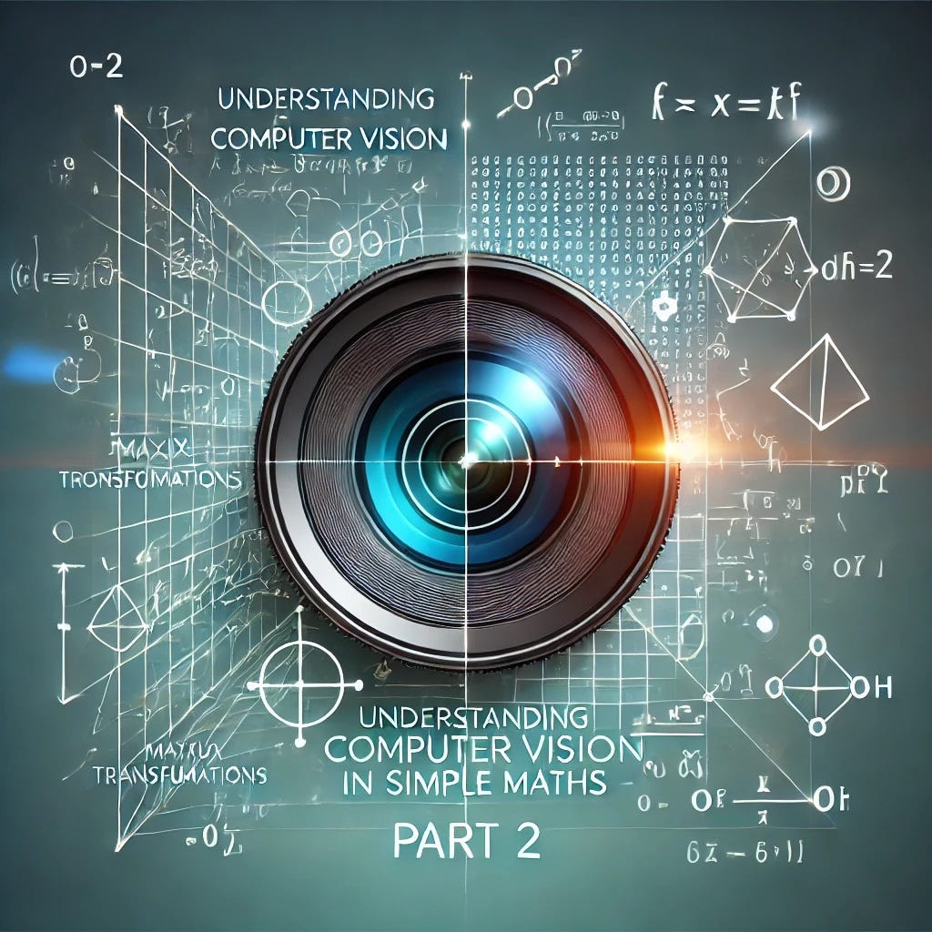 Understanding computer vision in simple maths — Part 2 | by Anubhav ...