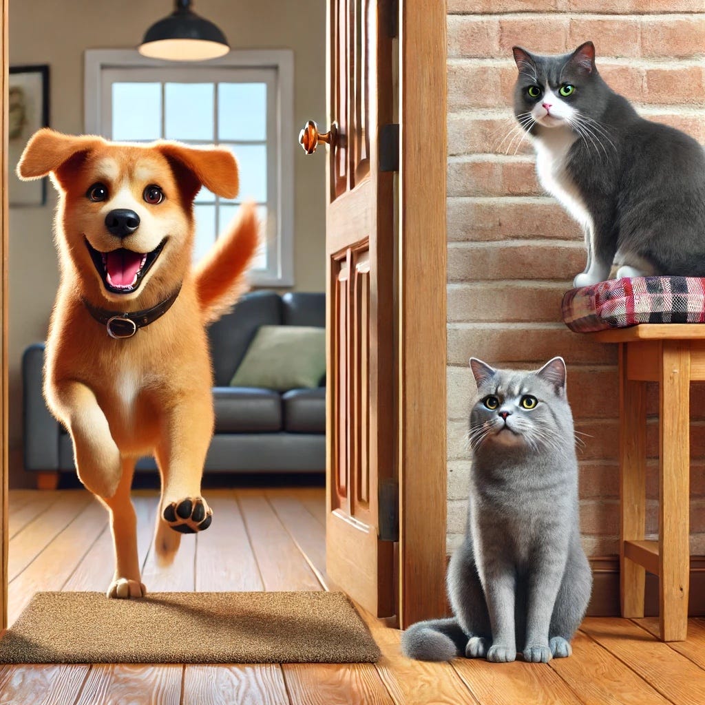 Furry Frenemies to Feline and Canine Companions | by Joellyn Rose ...