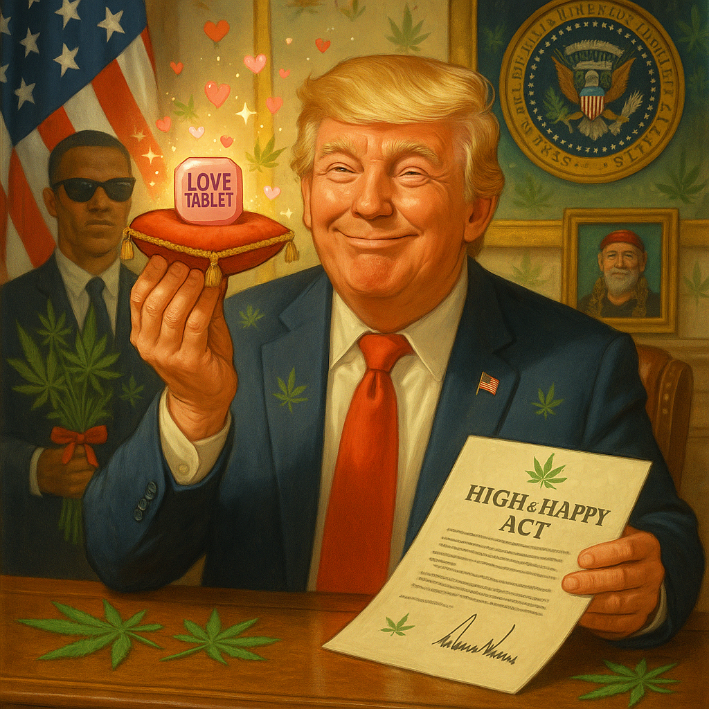 Make America High & Happy Again:. My 4.20 White House Meeting with ...