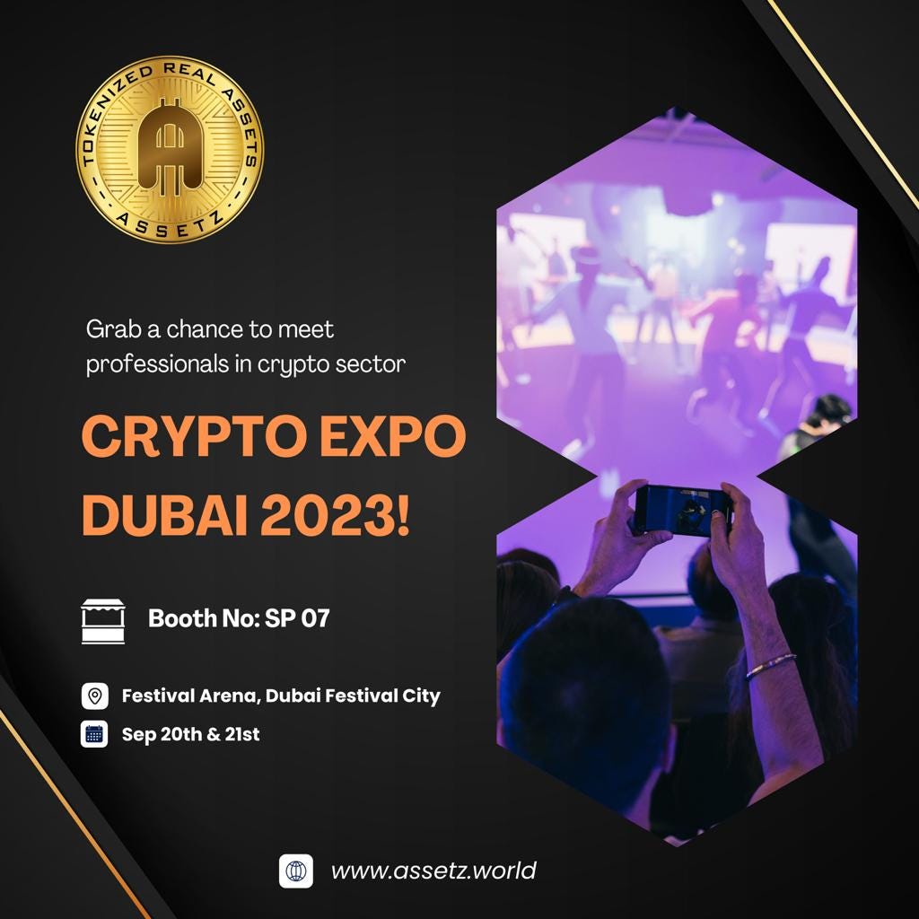 ASSETZ Participating in Crypto Expo Dubai Attracts Global Industry Enthusiasts to Discuss the ...
