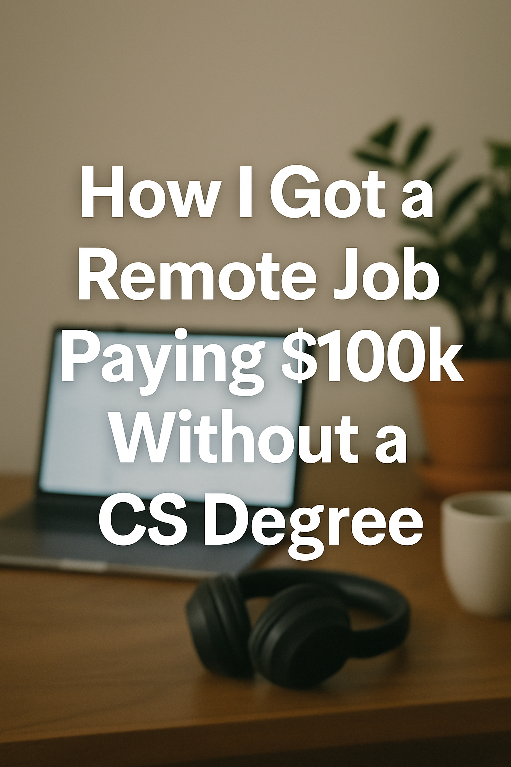 How I Got a Remote Job Paying $100k Without a CS Degree | by ...