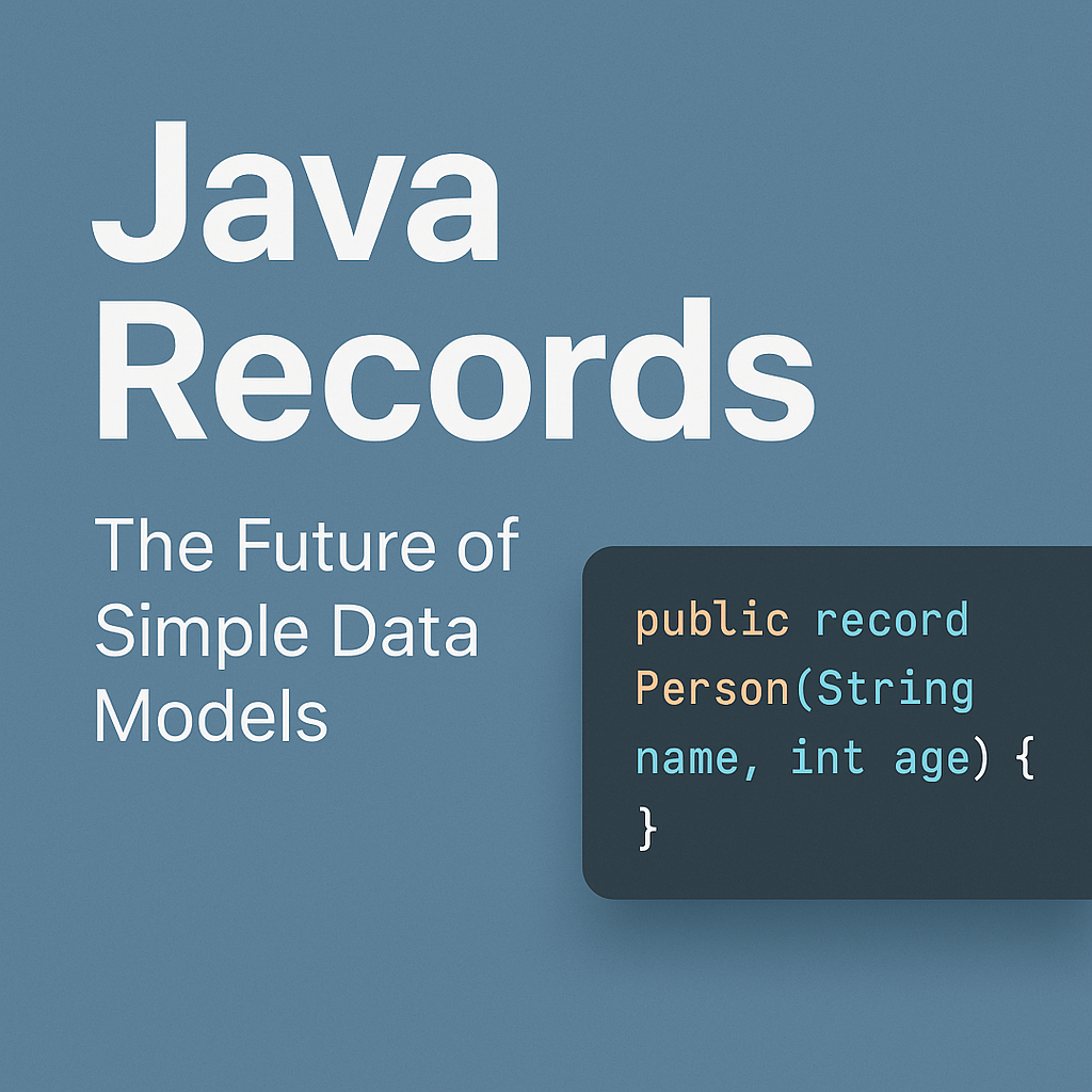Java Records: The Future of Simple Data Models | by Sachin Kumar | Apr, 2025 | Medium