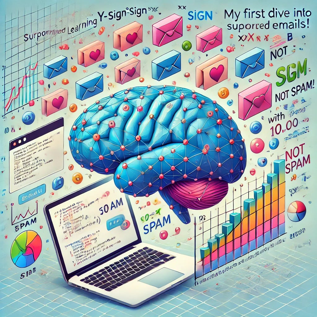 🧠My First Dive into Supervised Learning (with 10,000 Emails!) | by codestories | Medium