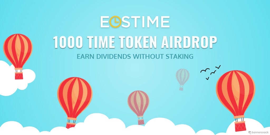 EOSTime Airdrop #1. It’s finally time for our first airdrop… | by EOS ...