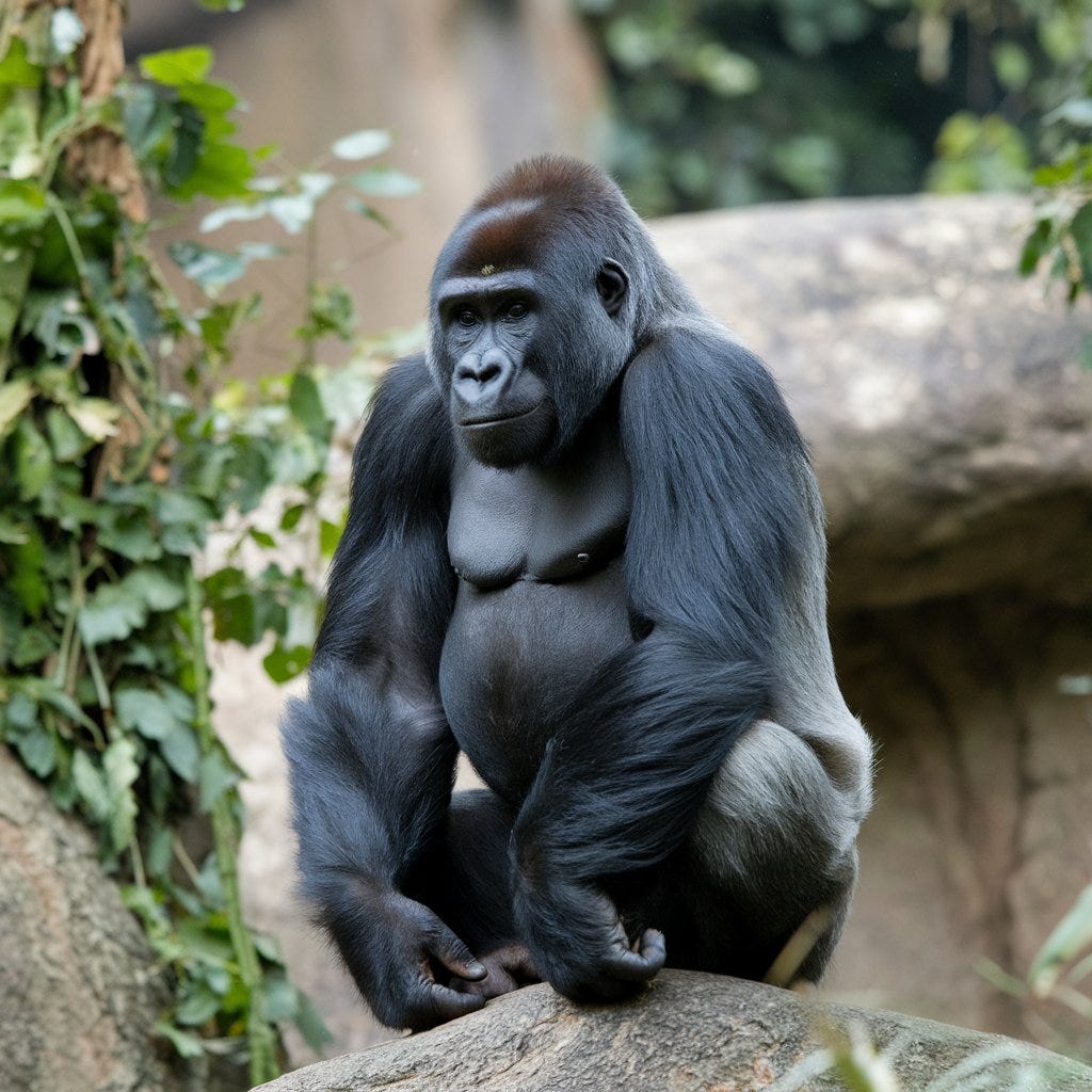 Gorillas share 98.8 percent DNA with humans | by Naveed malik | Oct ...