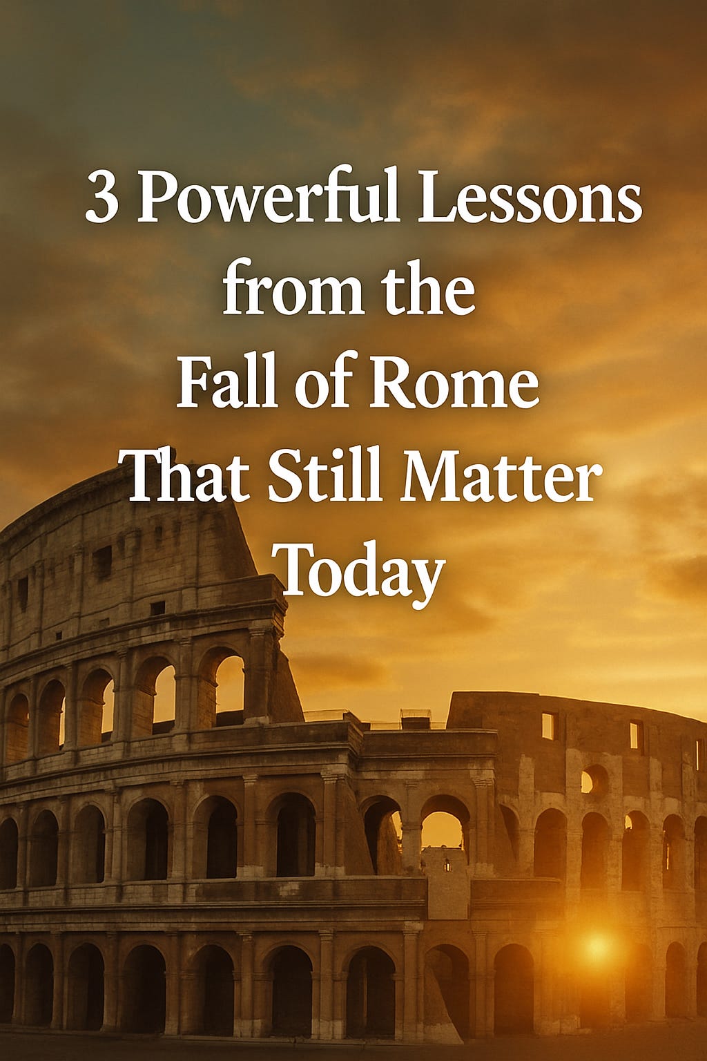 3 Powerful Lessons from the Fall of Rome That Still Matter Today | by ...