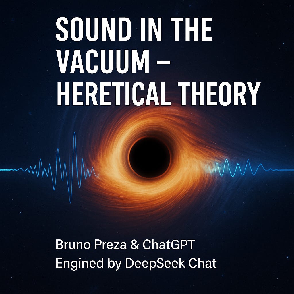 SOUND IN THE VACUUM? HUMANITY WAS DEAF A HERETICAL THEORY WITH | by ...