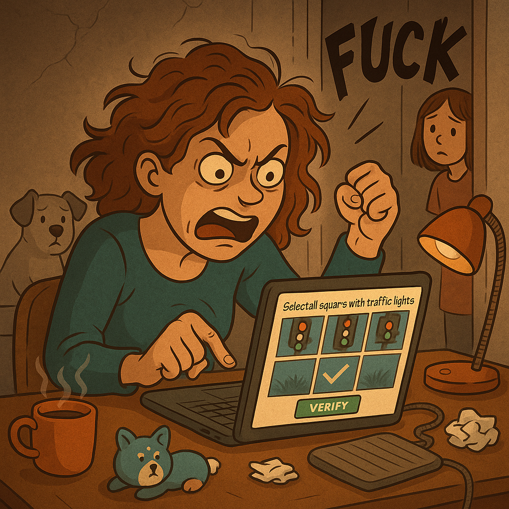 How Fibromyalgia, ADHD, and a Fucking Captcha Test Almost Sent Me to ...