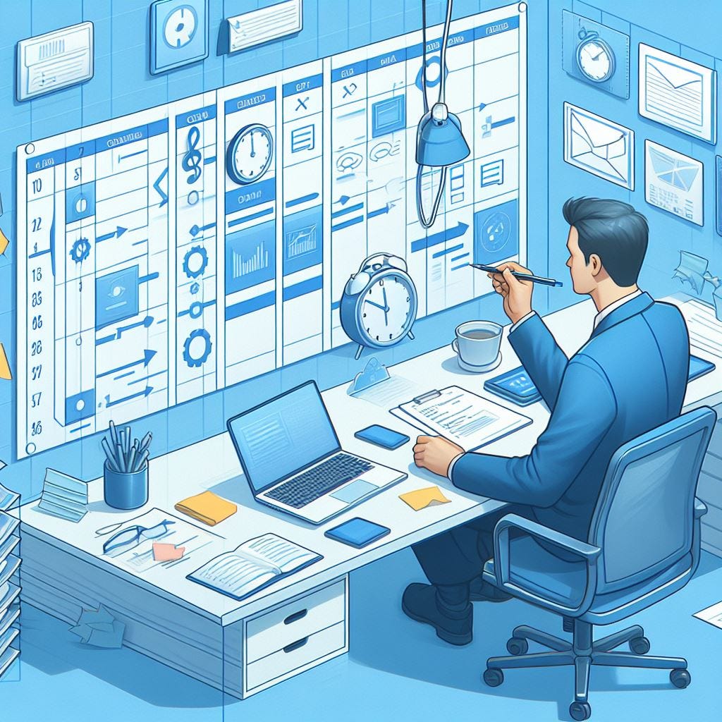 Creating a Project Schedule that Works | by In the world of .... Tom ...