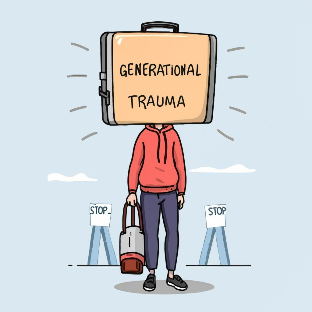 Generational trauma is real!. You decide — will the generational… | by ...