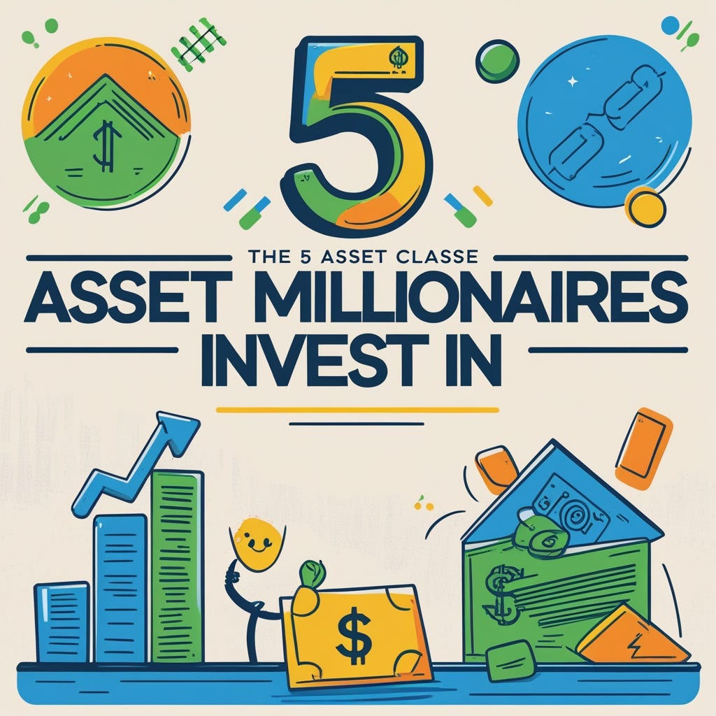 The 5 Asset Classes Millionaires Invest In (And How They Build Wealth ...
