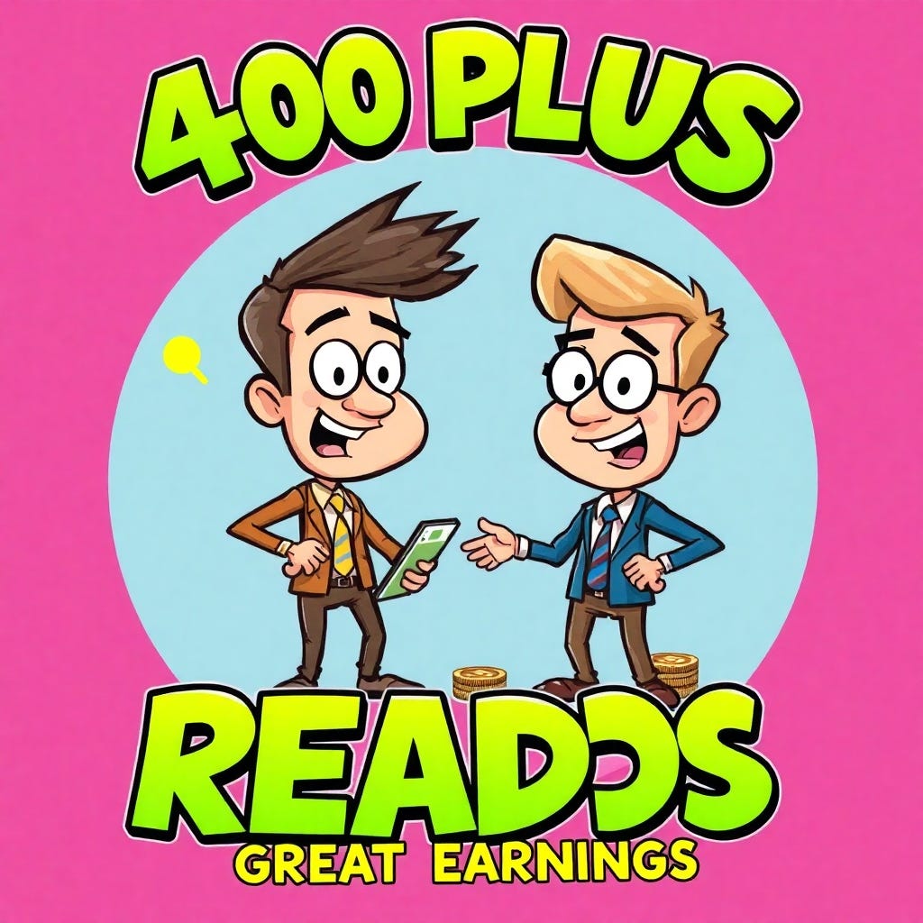 400 + Reads 8 hours of my day left | by 📘Zahier Adams | P.u.l.s.e⭐ ...