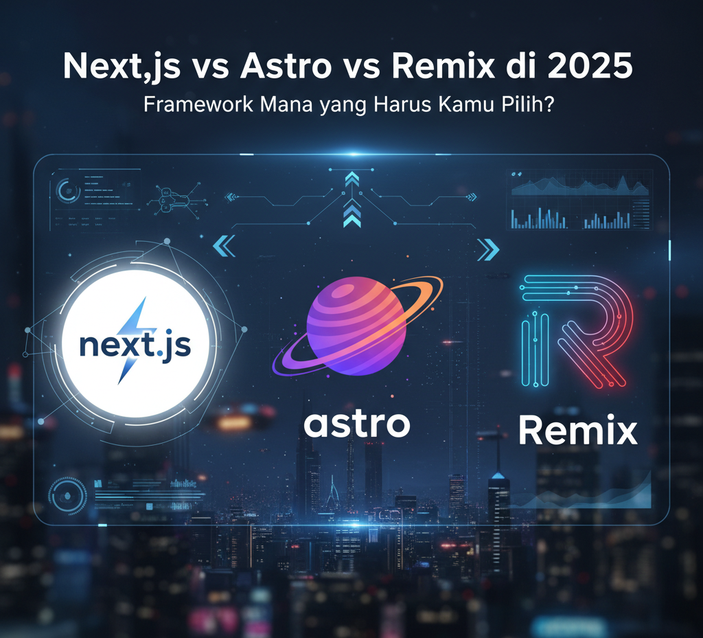 Next.js vs Astro vs Remix di 2025 Framework Mana yang Harus Kamu Pilih? | by Anjas Rani | Medium