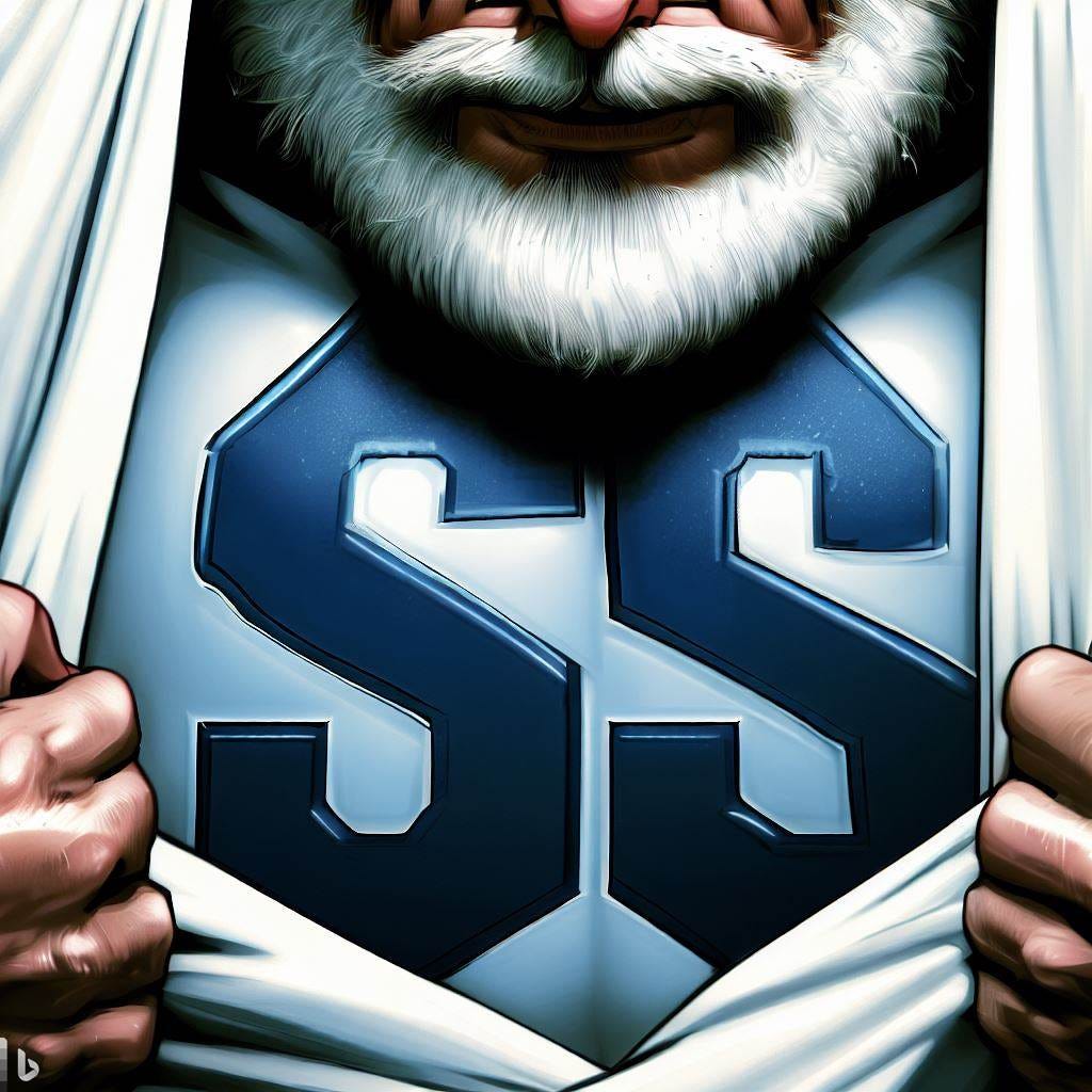 The innovation in superheroes comics - Super Santa | by Antonella ...