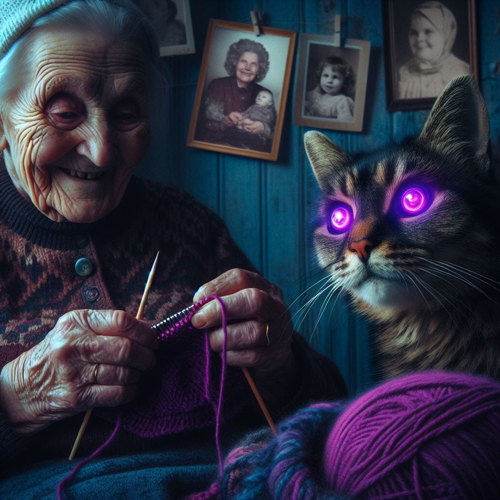 The Old Lady and The Cat Who Wasn’t A Cat | by Jessica's Quill ...