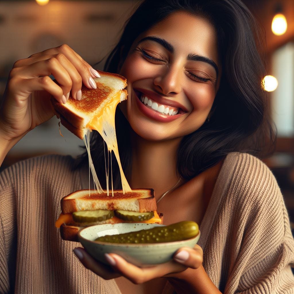 How to Make a Sexy Grilled Cheese and Pickle Sandwich | by Greta Lynn ...