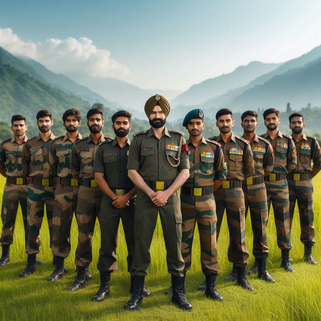 One of the hardest aspects of Indian Army training is remaining awake ...
