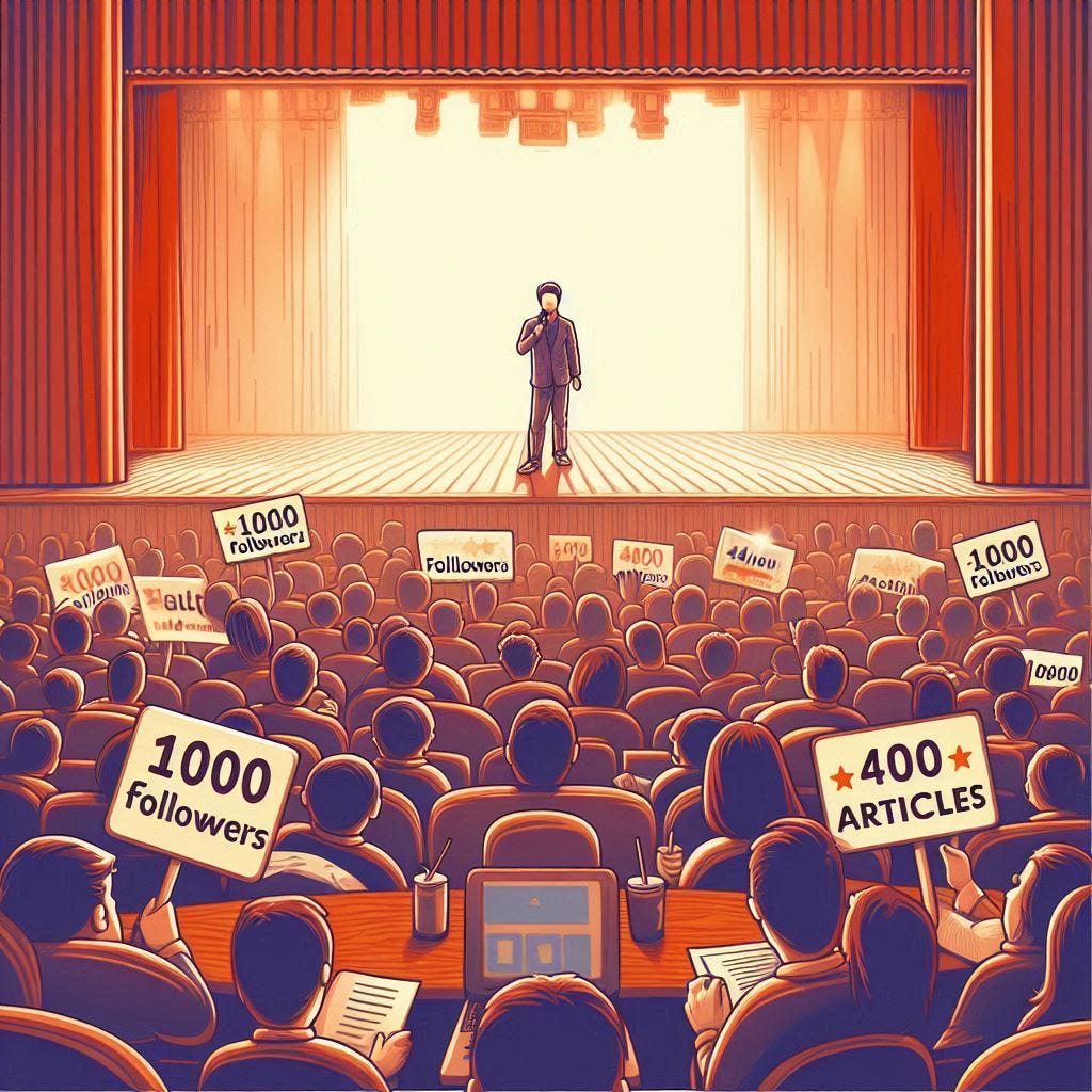 When a Stand-Up Comedian Faces Medium Community | by Ketan | Write A ...