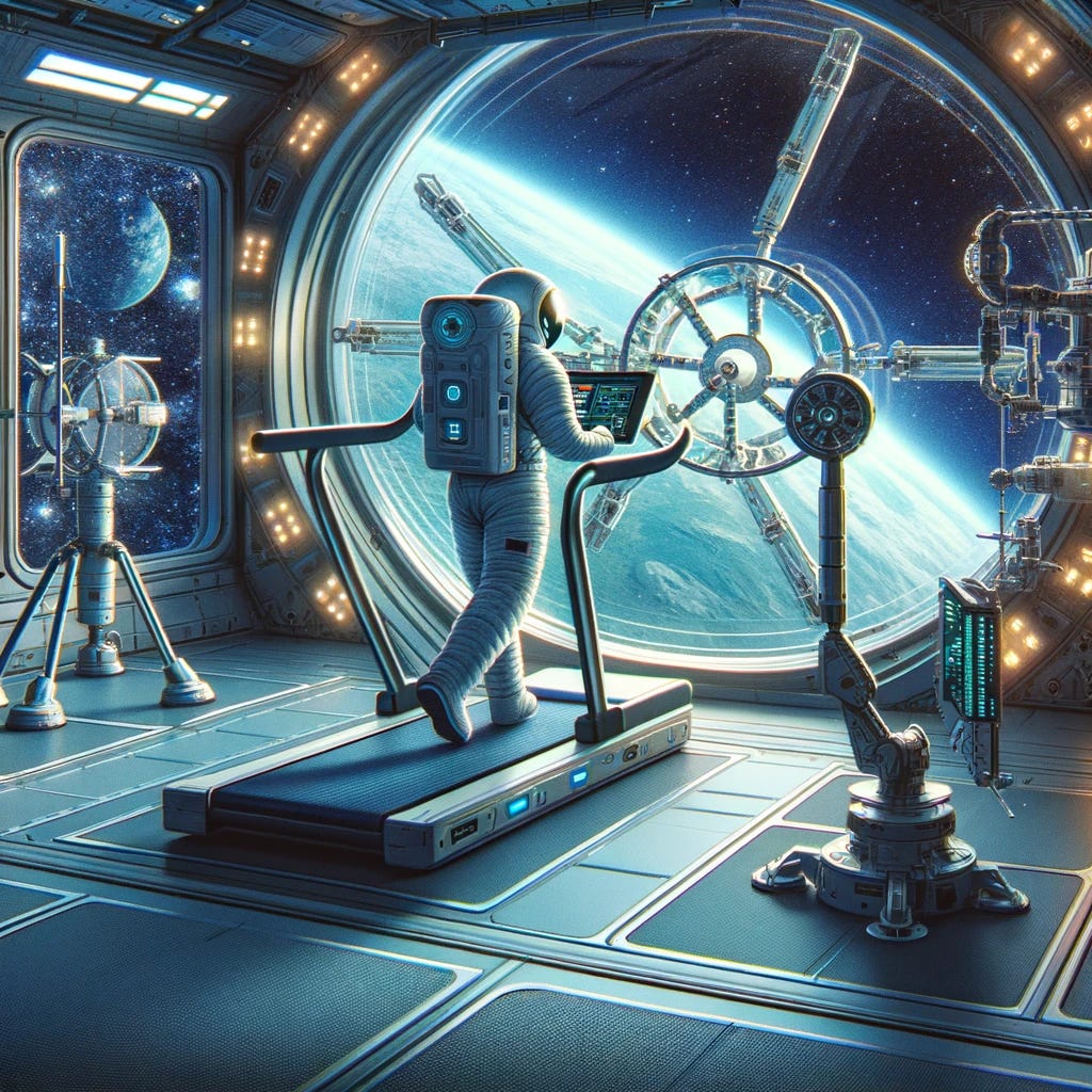 How to Exercise in “Zero-G”: out of this world Fitness | by Dr. Vanessa ...