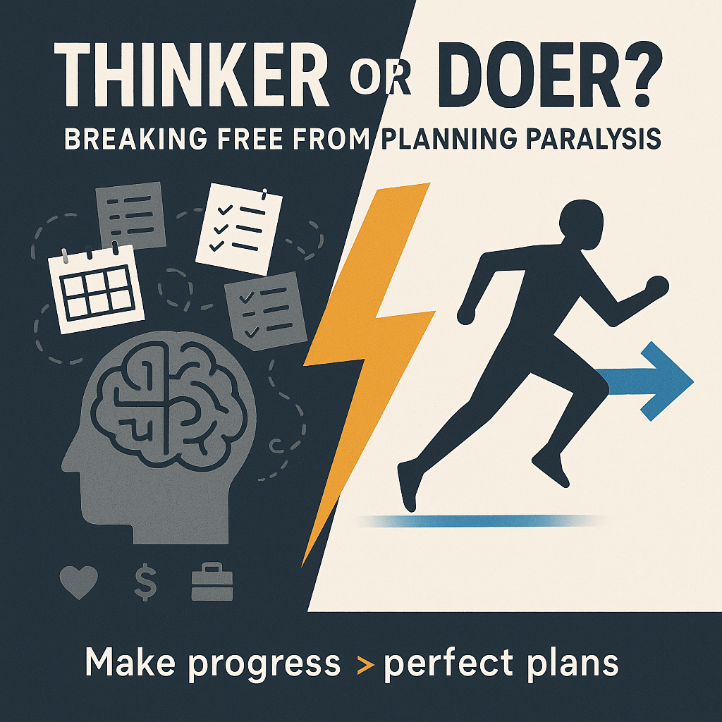 Thinker or Doer? Breaking Free from Planning Paralysis | by Nikhil ...
