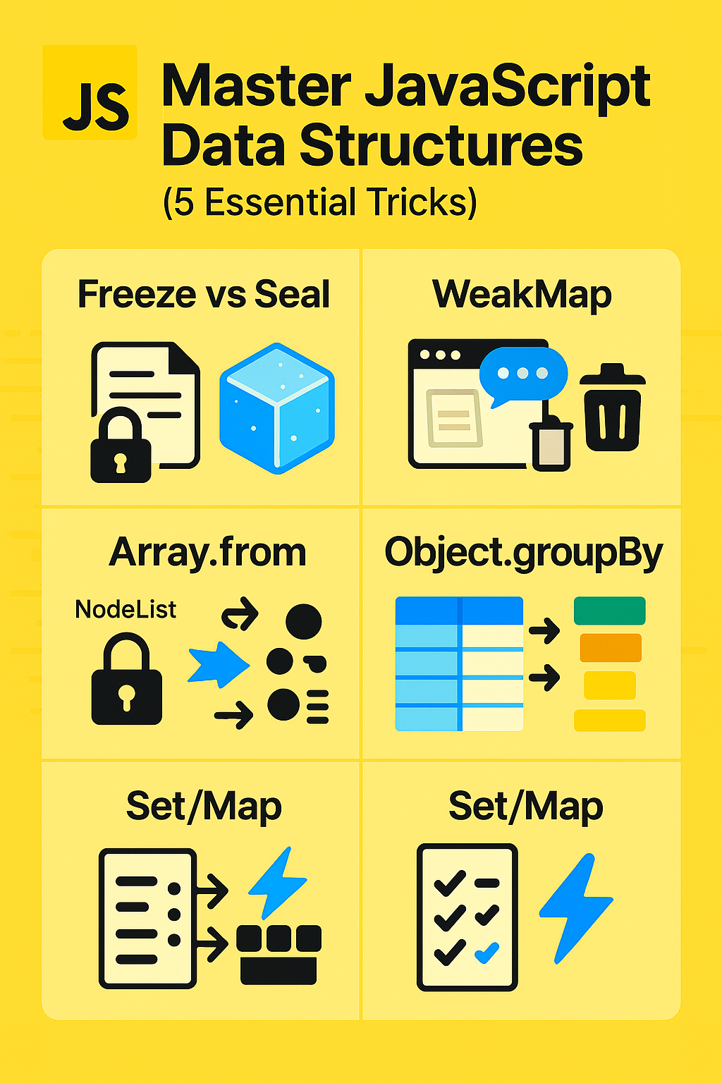 5 Advanced JavaScript Data Structure Techniques Every Developer Should Know | by Vishad Patel ...