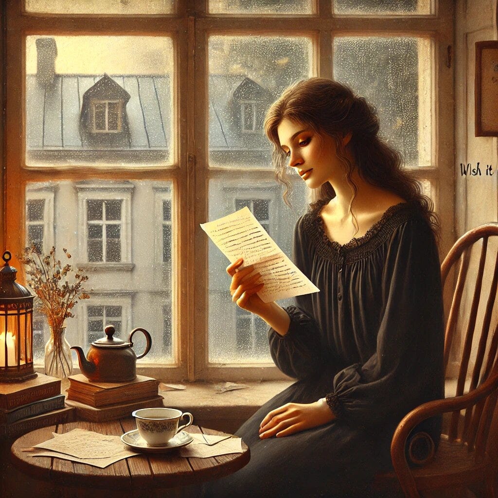 Wish It Were True. Emily sat by the window and watched the… | by Muskan ...