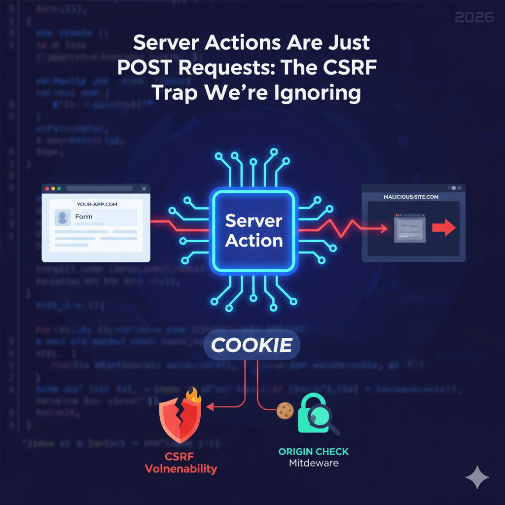 Server Actions Are Just POST Requests: The CSRF Trap We’re Ignoring in ...