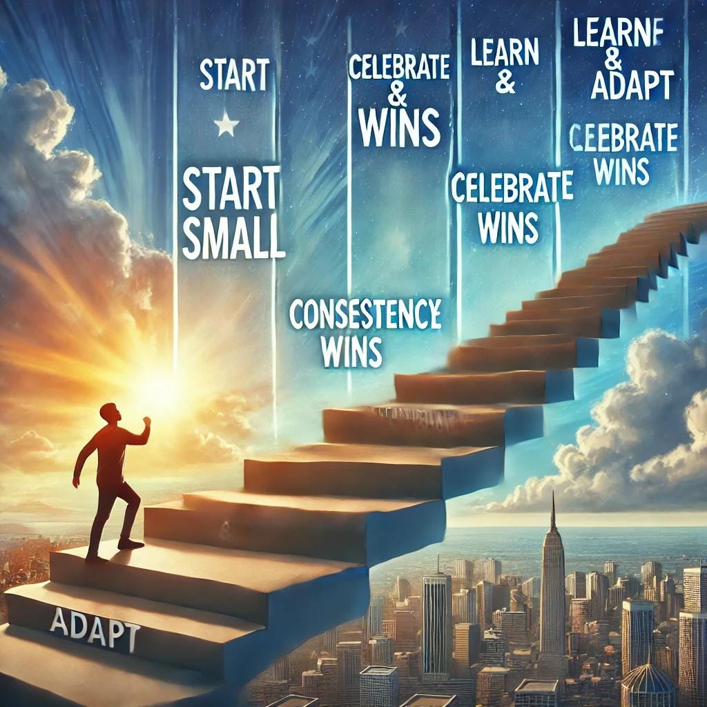 The Power of Taking Action: How to Turn Small Steps into Big Success ...