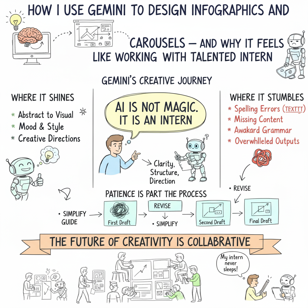 How I Use Gemini to Design Infographics and Carousels — And Why It ...