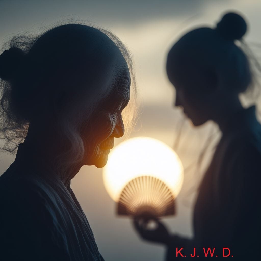 Awaiting Death By Kevin J. W. Driscoll © 2024 Aunt Mildred coughs, a ...
