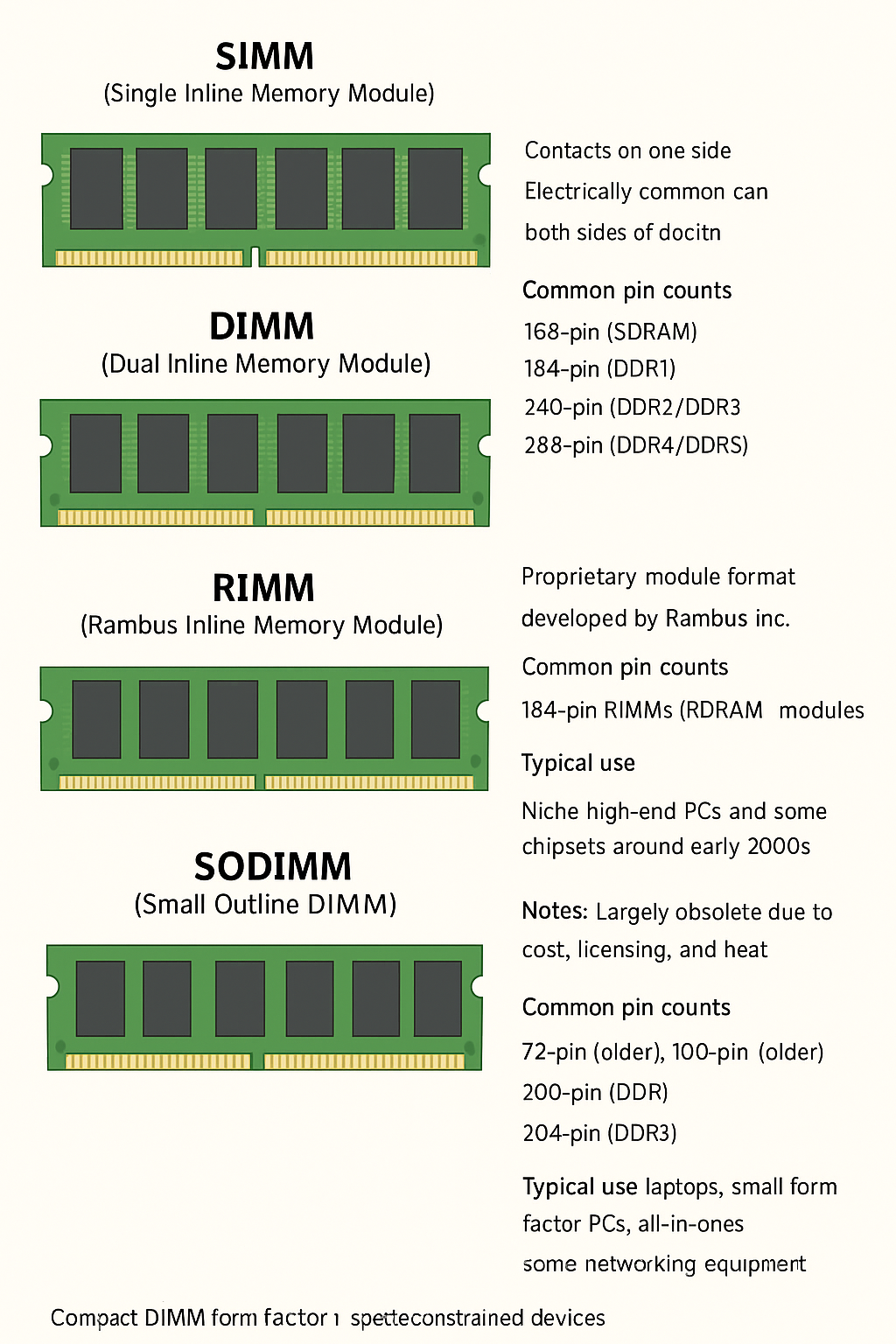 The Data Highway: A Comprehensive Guide To Memory Module Evolution Simm 