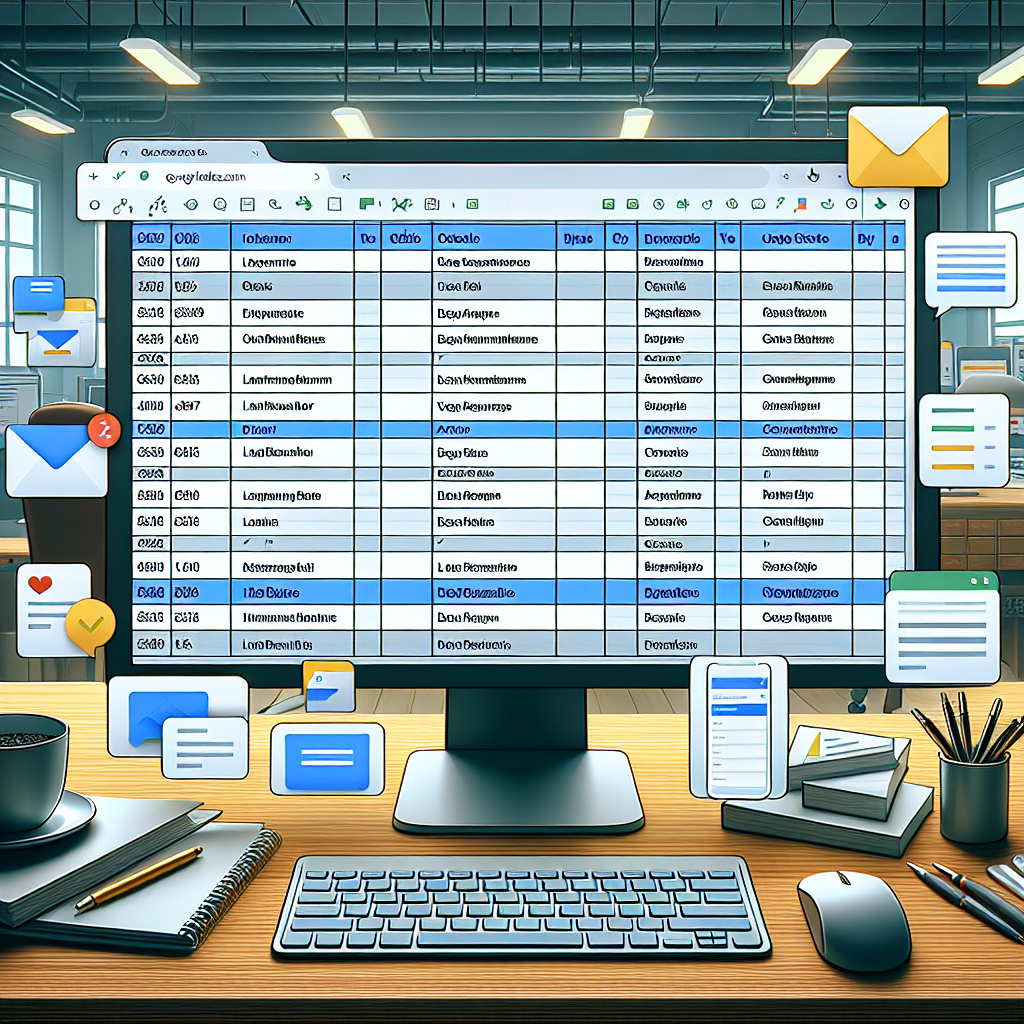 Google Sheets Optimization for Mass Email Distribution | by Denis Bélanger 💎⚡ | Medium