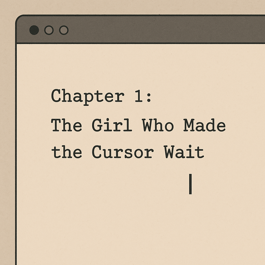 The Cursor That Mocked Me.. A flash fiction story about the weight ...