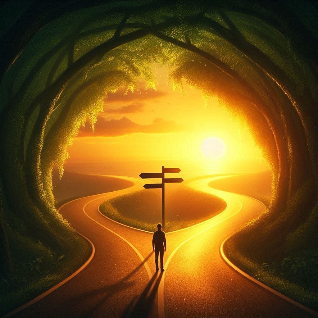 At the Crossroads: Wrestling with Faith, Fear, and Purpose | by Denzel Damba | Medium